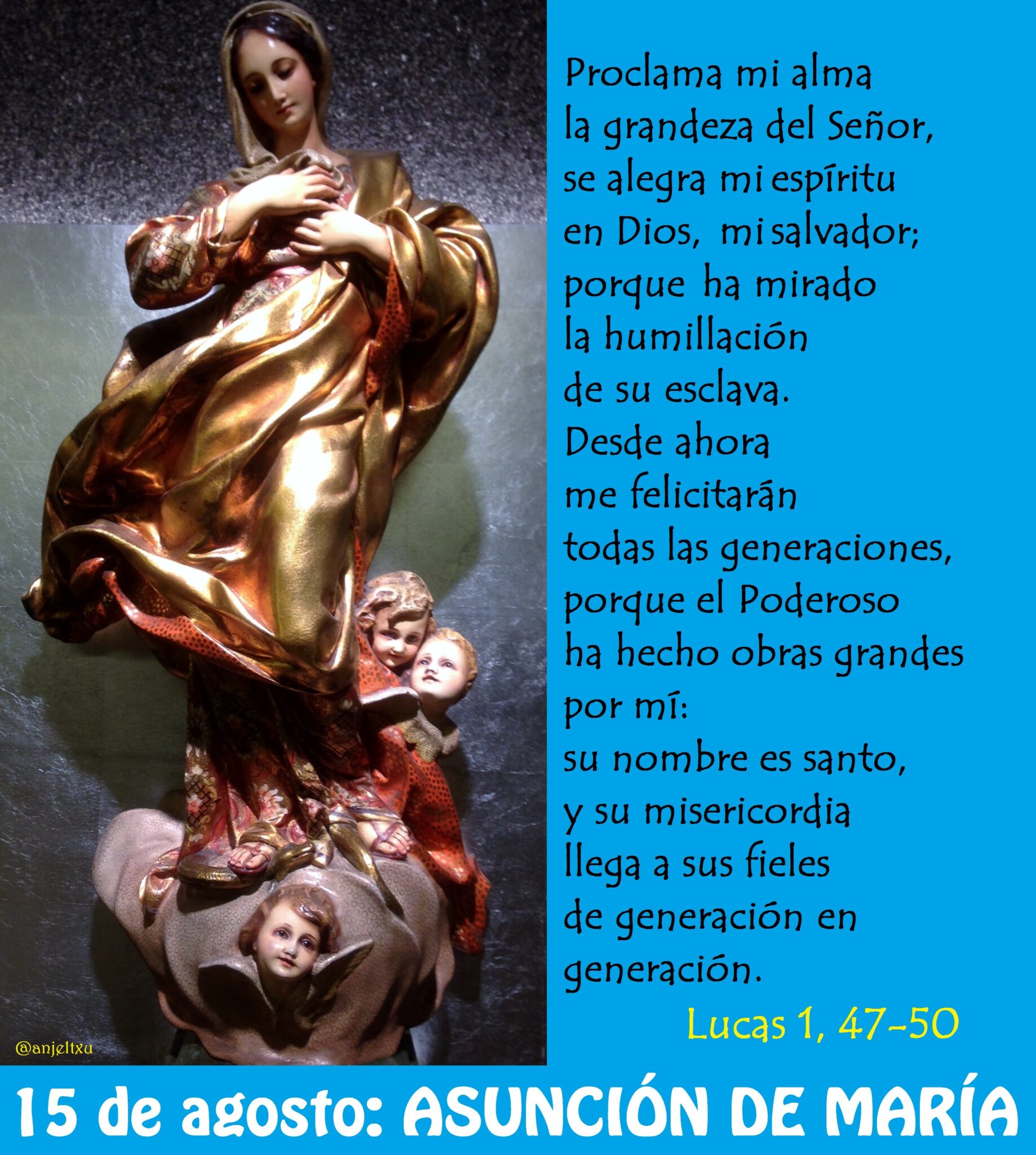 Oración a la Virgen de la Asunción